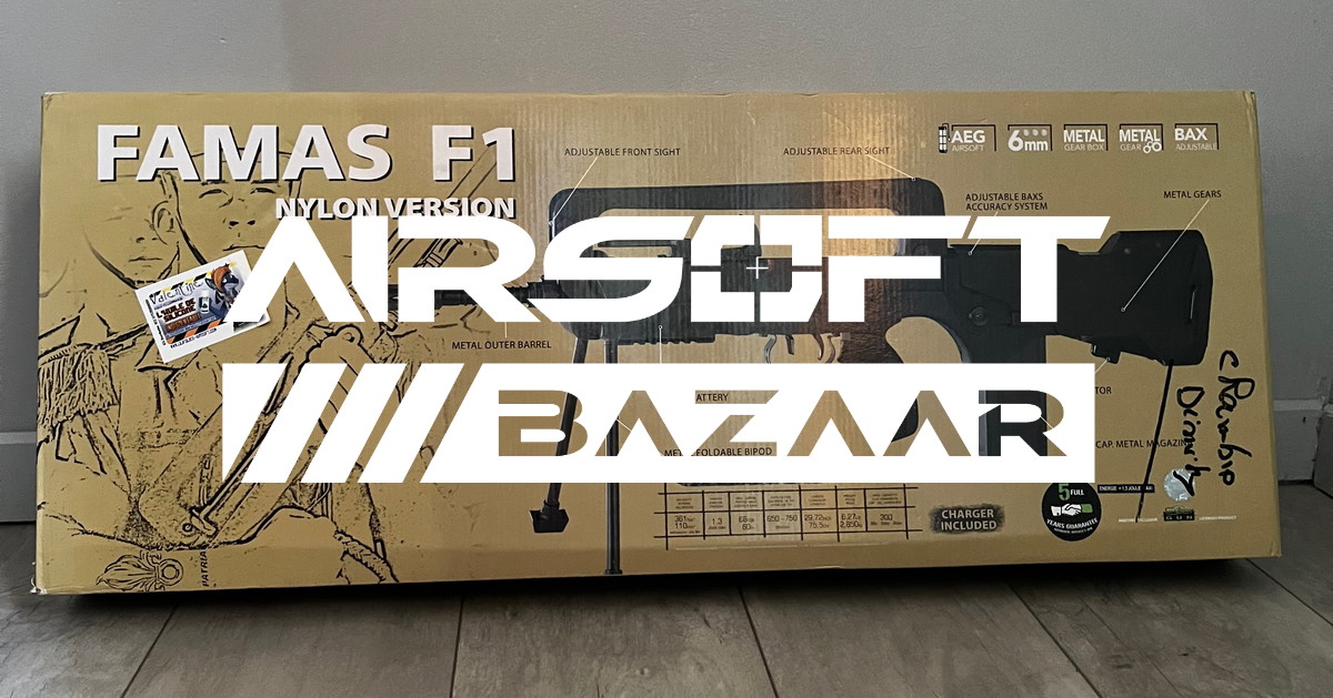 Famas F1 Cybergun - Airsoft Bazaar