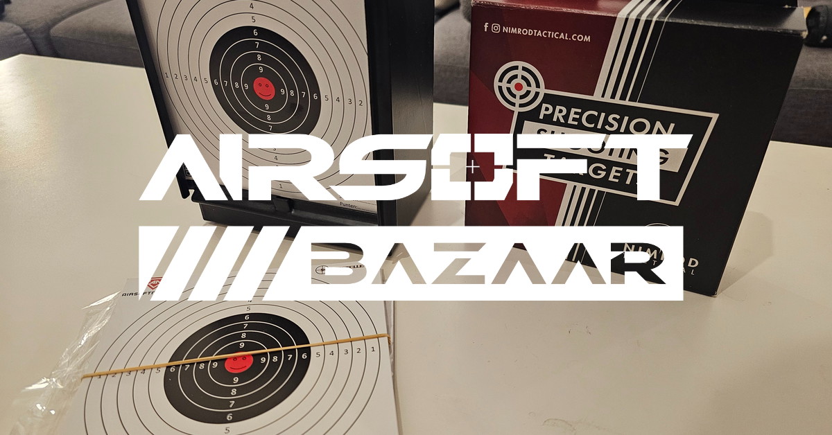 Walther Pallet trap target met schietkaarten - Airsoft Bazaar