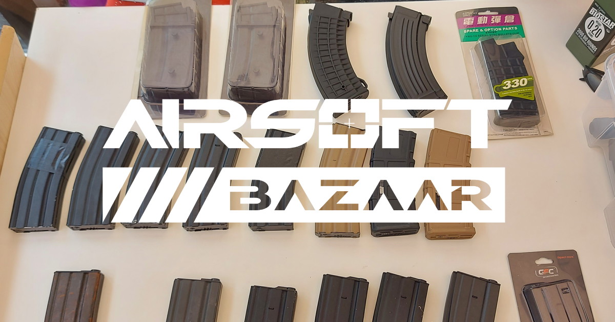 Verschillende mags: hicap, midcap, G36, AUG, AK, SVD, SCAR-H - Airsoft ...