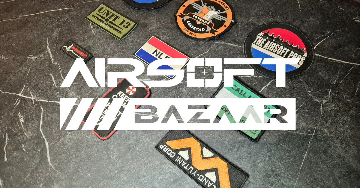 9x verschillende patches - Airsoft Bazaar
