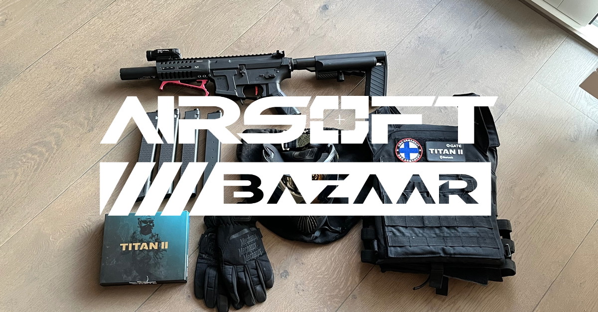 FULL SPEEDSOFT KIT - G&G ARP-9, TITAN V2, DYE MASK - Airsoft Bazaar