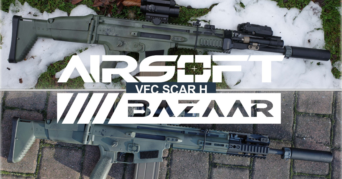 VFC Scar-H GBBR w. Two T.Rex Arms Builds - Airsoft Bazaar