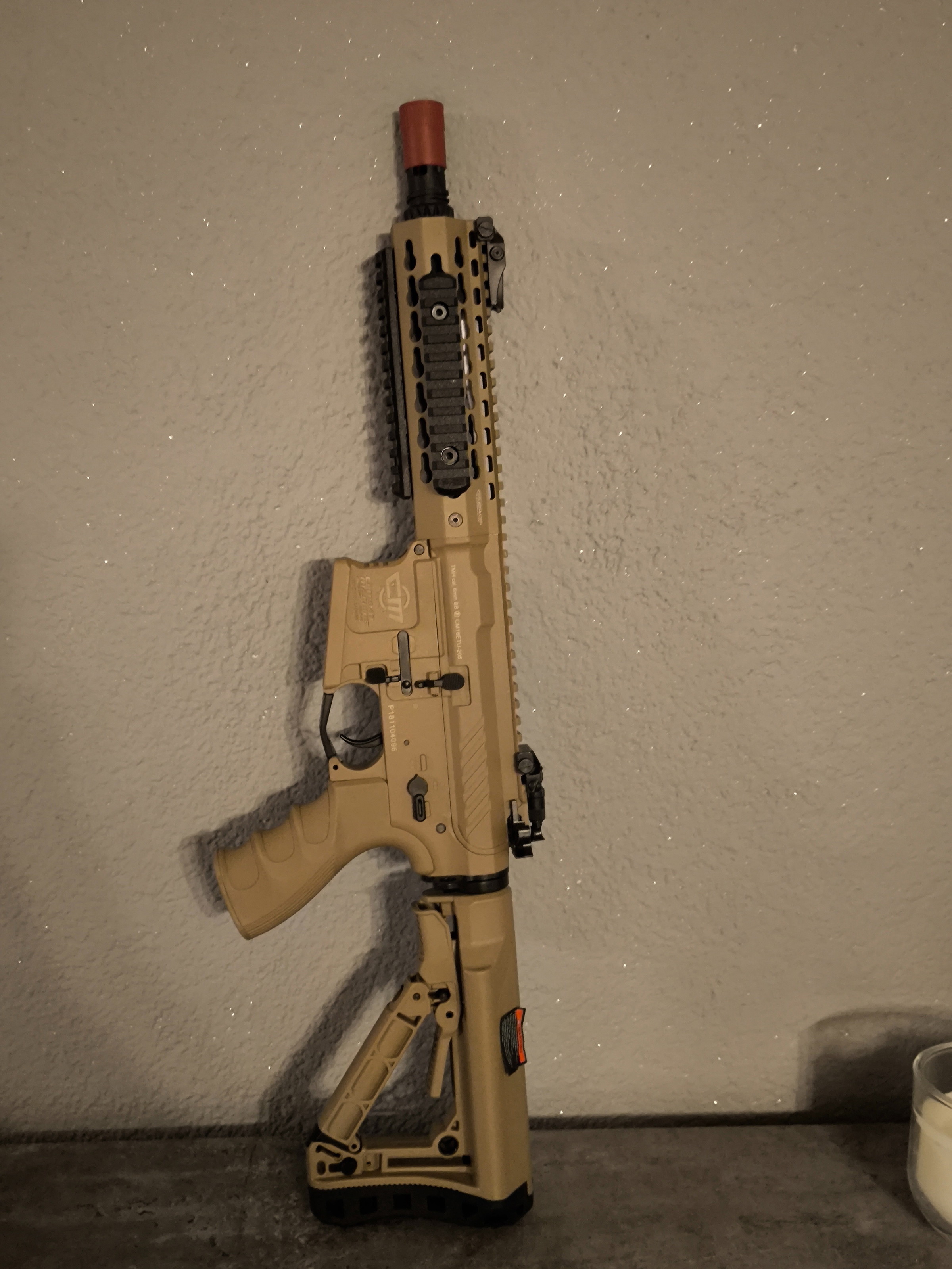 G&G CM16 SRS DST Desert unbespielt Austellungstuck wie NEU inkl. viel ...