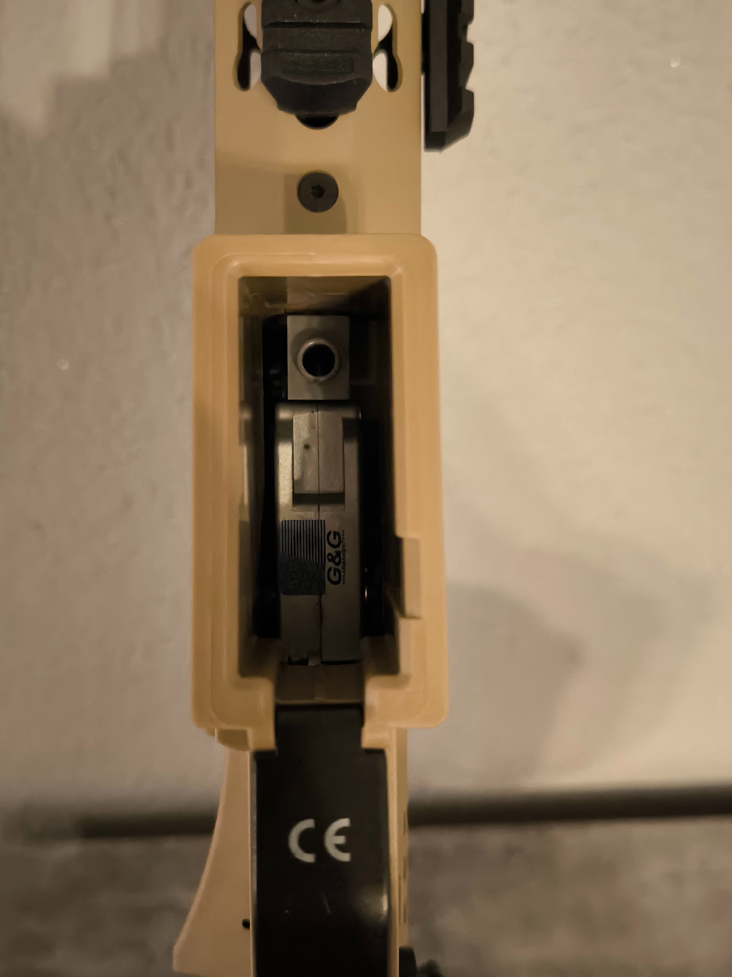 G&G CM16 SRS DST Desert unbespielt Austellungstuck wie NEU inkl. viel ...