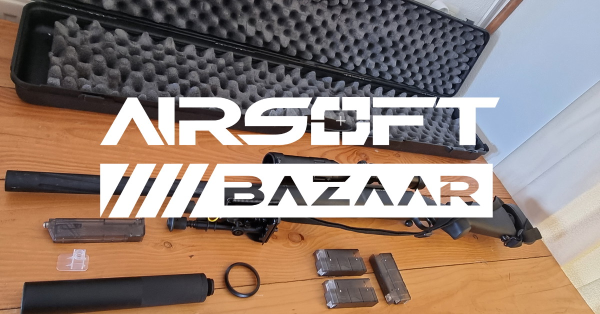 Novritsch SSG24 met extra's - Airsoft Bazaar