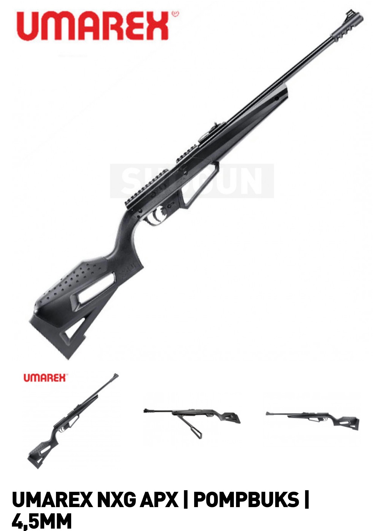 umarex nxg apx Airgun 4,5mm uses metal bbs or pellets - Airsoft Bazaar
