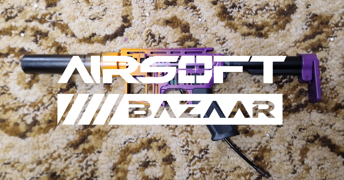 Skeleton m4 speedsoft hpa custom 1/1 - Airsoft Bazaar