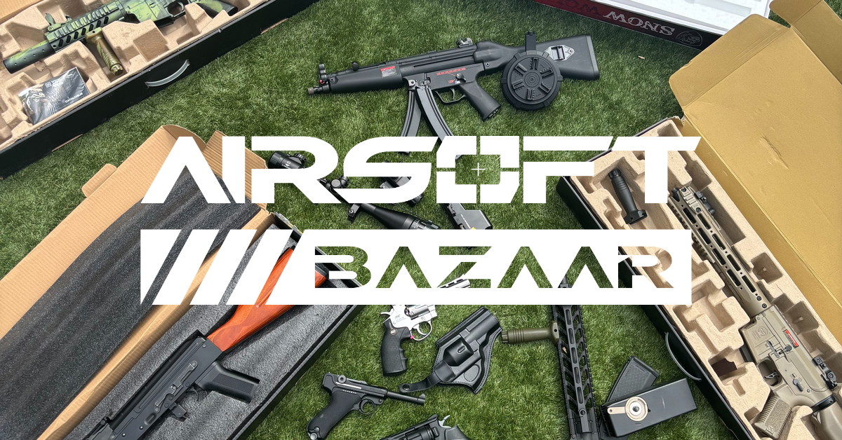 Complete Airsoft Set - Diverse Wapens en Accessoires - Airsoft Bazaar