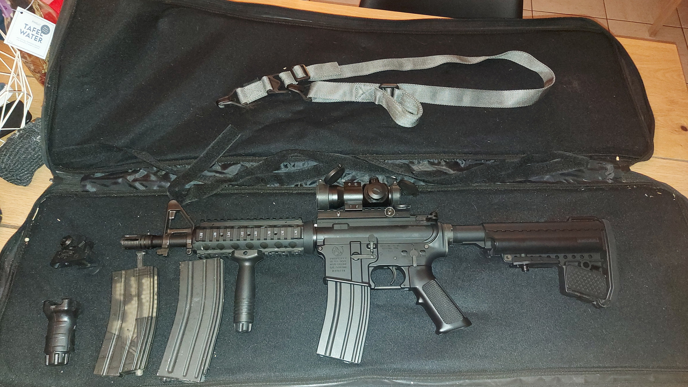 Tokyo marui next-gen sopmod m4 cqb-r black model - Airsoft Bazaar