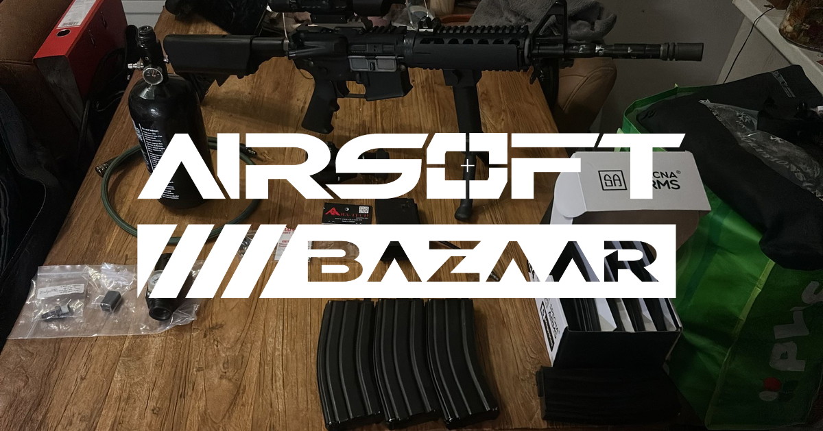 Complete set van WE m4 gbbr op co2 met adapter voor hPa - Airsoft Bazaar