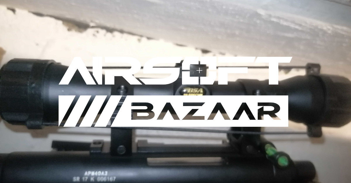 Sniper van aps M40 met scope - Airsoft Bazaar