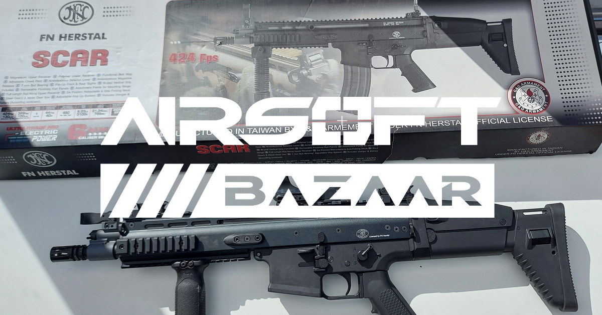 G&G SCAR-L in mooie staat met mod - Airsoft Bazaar