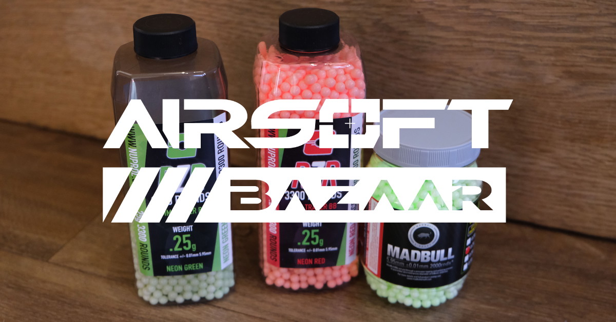 Tracer BB's, green and red. RZR en Madbull (+6000) - Airsoft Bazaar
