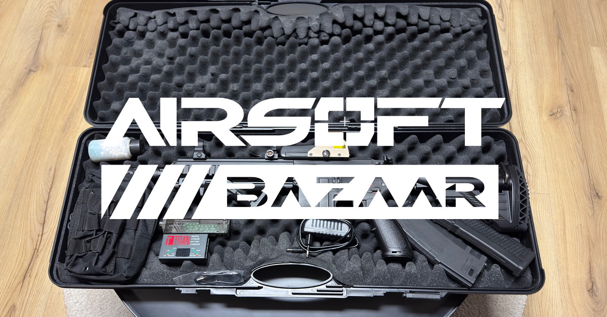 Specna arms SA-H20 + case + toebehoren. - Airsoft Bazaar