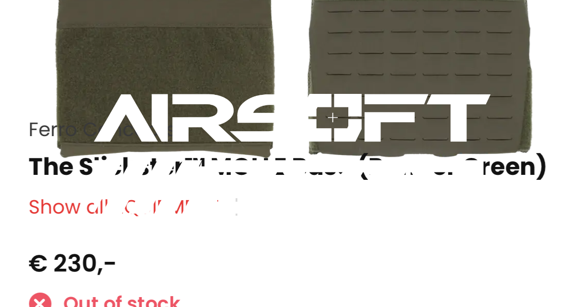 Ferro Concept Slickster Ranger Green - Airsoft Bazaar