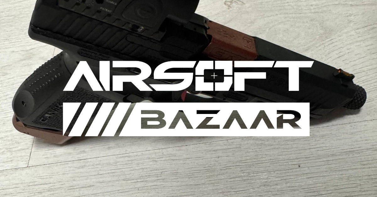 Cybergun Canik TP9 met RRM en custom paint job! - Airsoft Bazaar