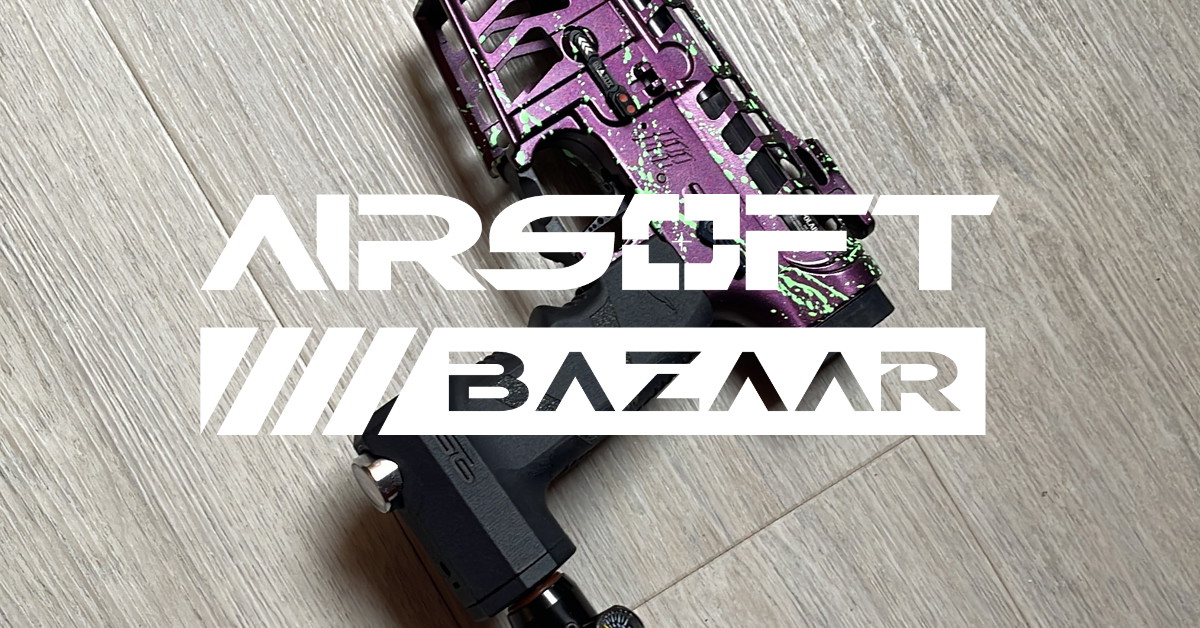 Gloednieuwe Monk build + 1.1L carbon tank - Airsoft Bazaar