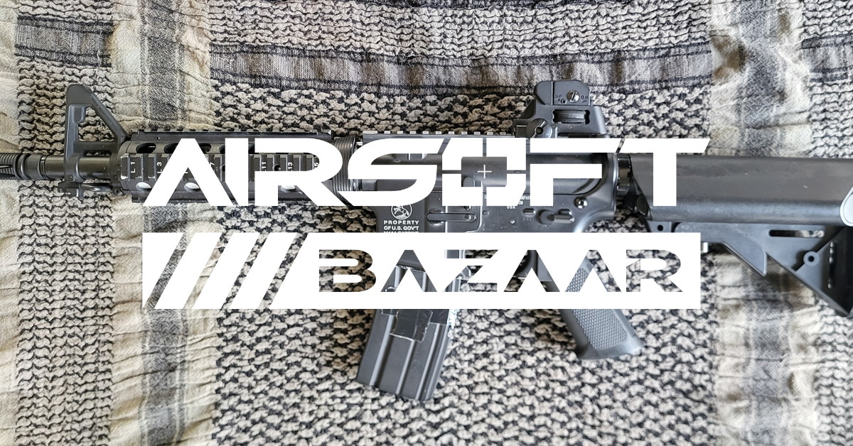 Cybergun Colt CQB Full Metal M4 Rifle w/Markings - Airsoft Bazaar