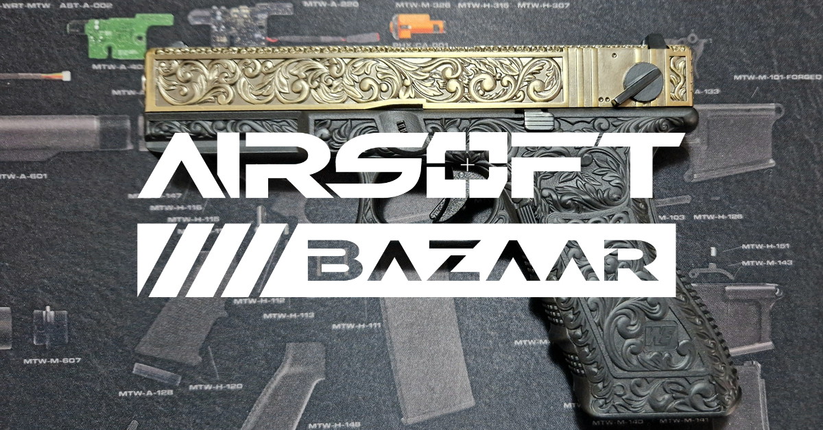 WE Tech Glock Engraved G35 GBB - Airsoft Bazaar