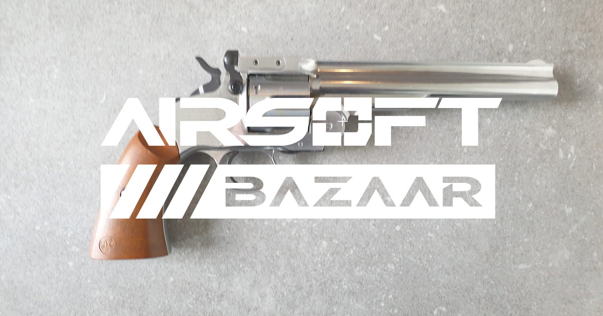 revolver met 6 shells (verzamelstuk Schofield No. 3) - Airsoft Bazaar