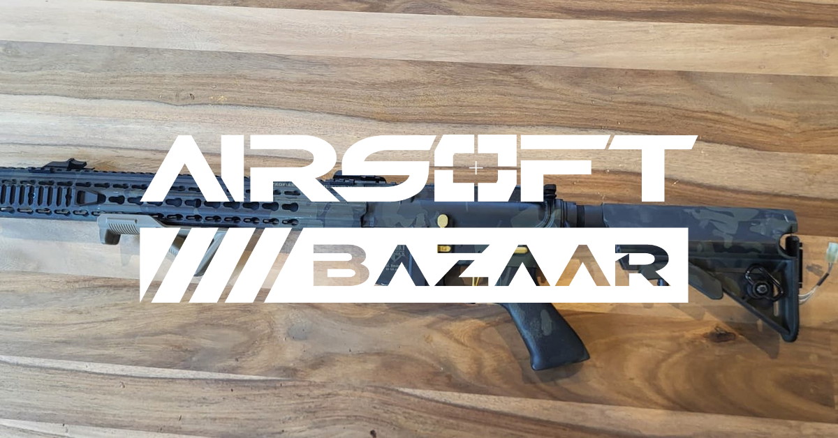 ASR119 APS Boar Tactical Multicam Black/Gold 17 KeyMod (3 Gun) EBB AEG ...