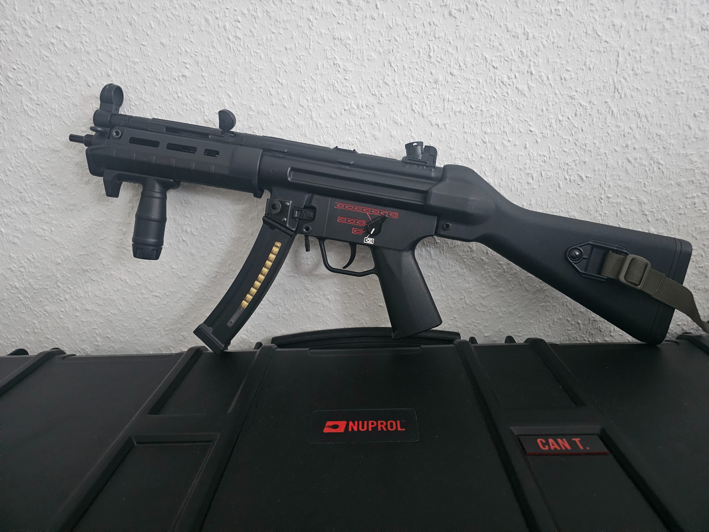 MP5 S-AEG 1,4J 30K Mamba Motor, Pro HopUp Begadi - Airsoft Bazaar