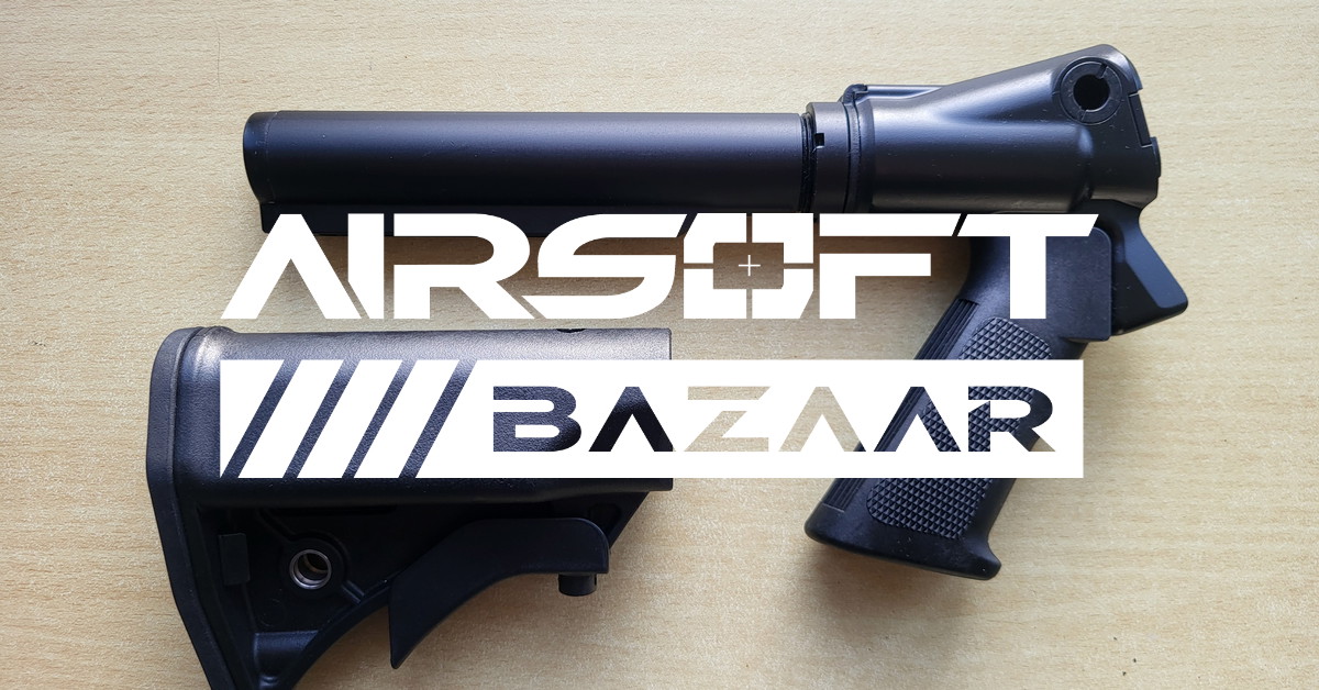 M870 gas shotgun stock kit - Airsoft Bazaar