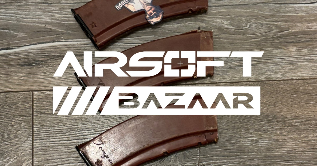 Real converted bakelite AK mags - Airsoft Bazaar