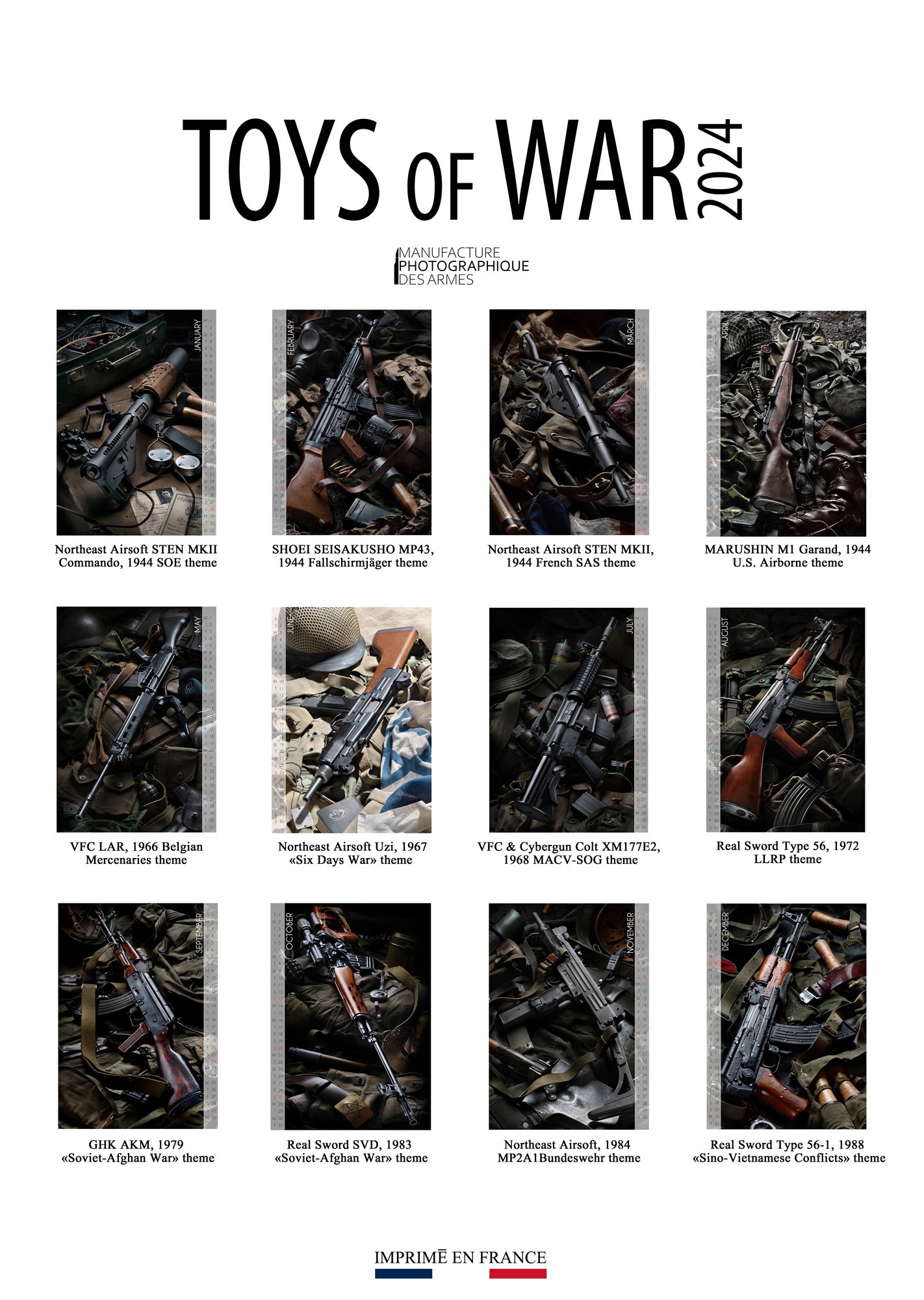 TOYS OF WAR 2024 CALENDAR - Airsoft Bazaar