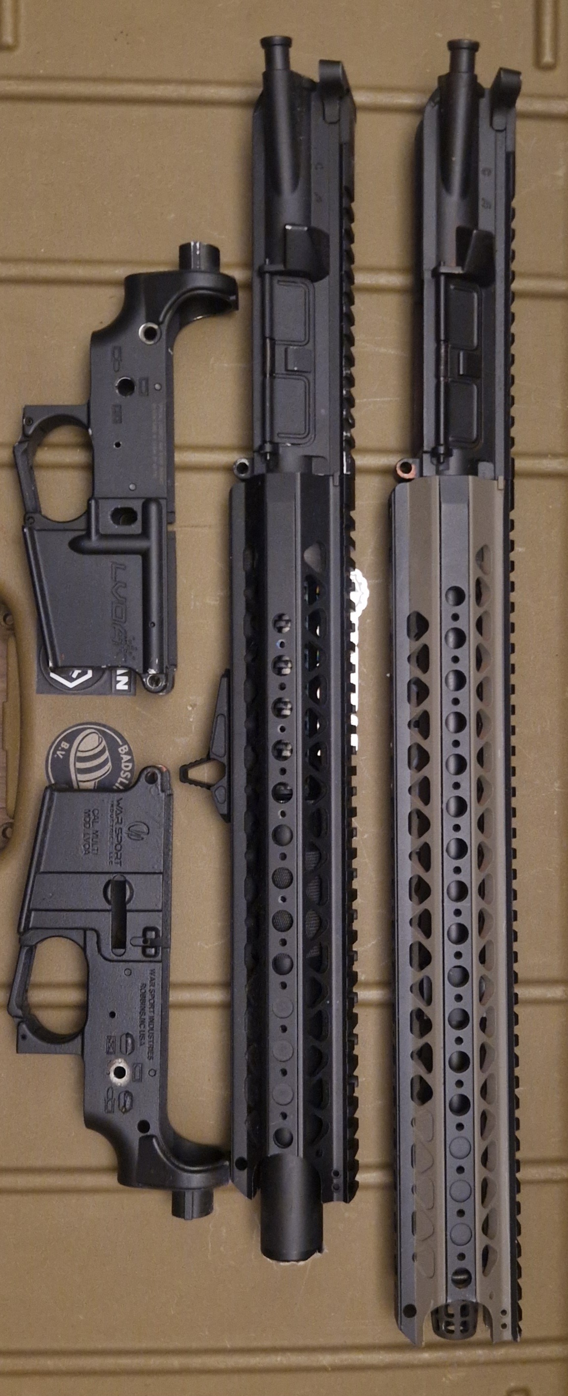 KRYTAC LVOA-C & S BODY (UPPER, LOWER & HANDGUARD) - Airsoft Bazaar