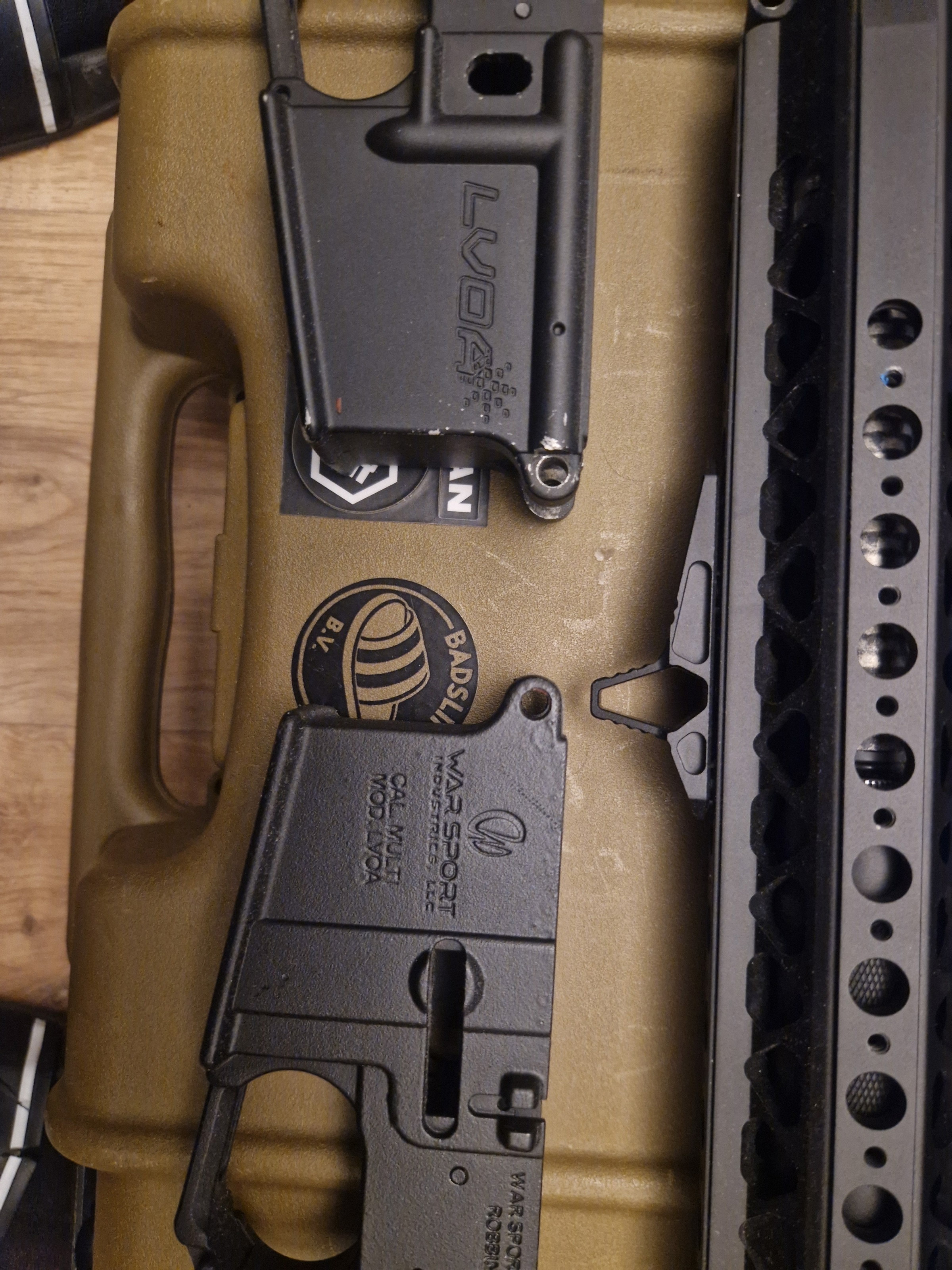 KRYTAC LVOA-C & S BODY (UPPER, LOWER & HANDGUARD) - Airsoft Bazaar