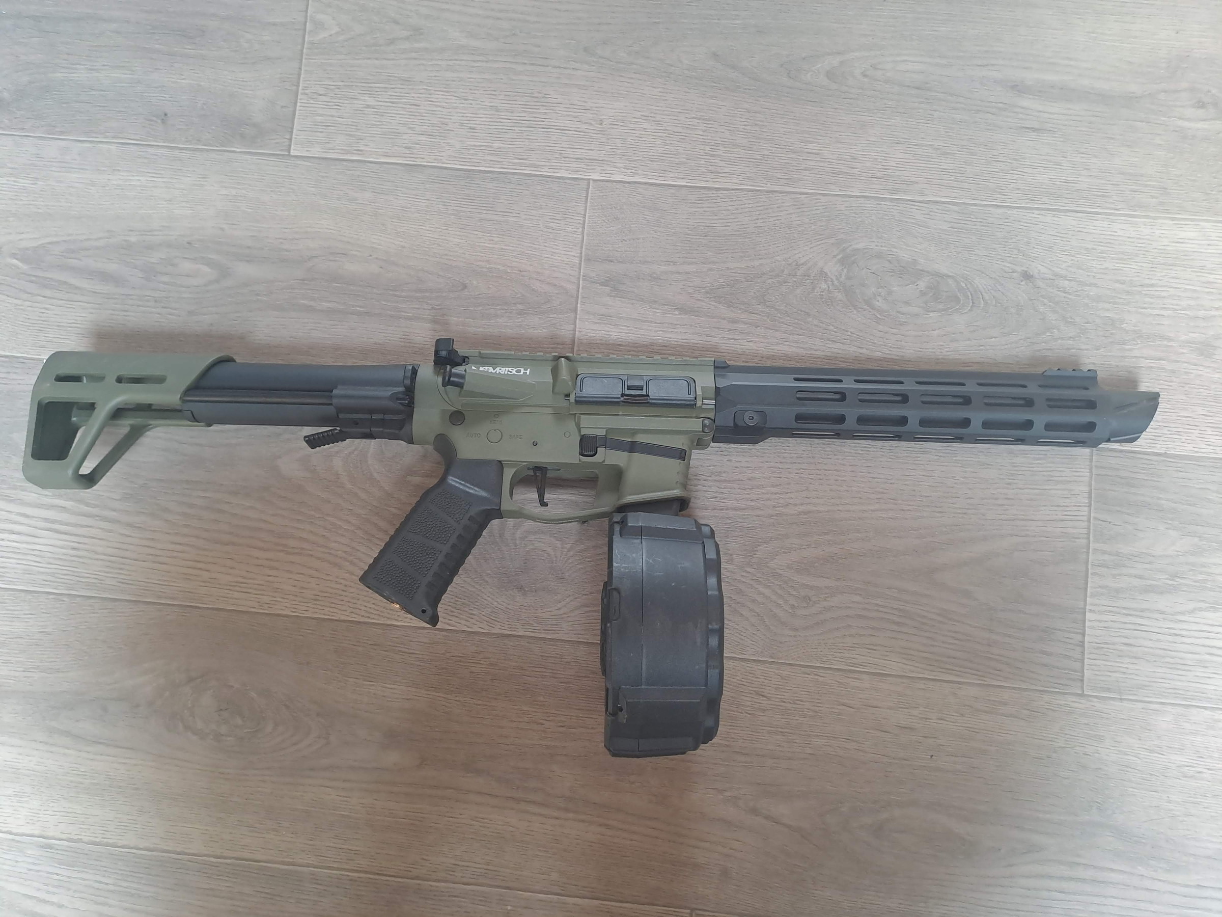 Novritsch SSR 9 classic + Drum Mag - Airsoft Bazaar