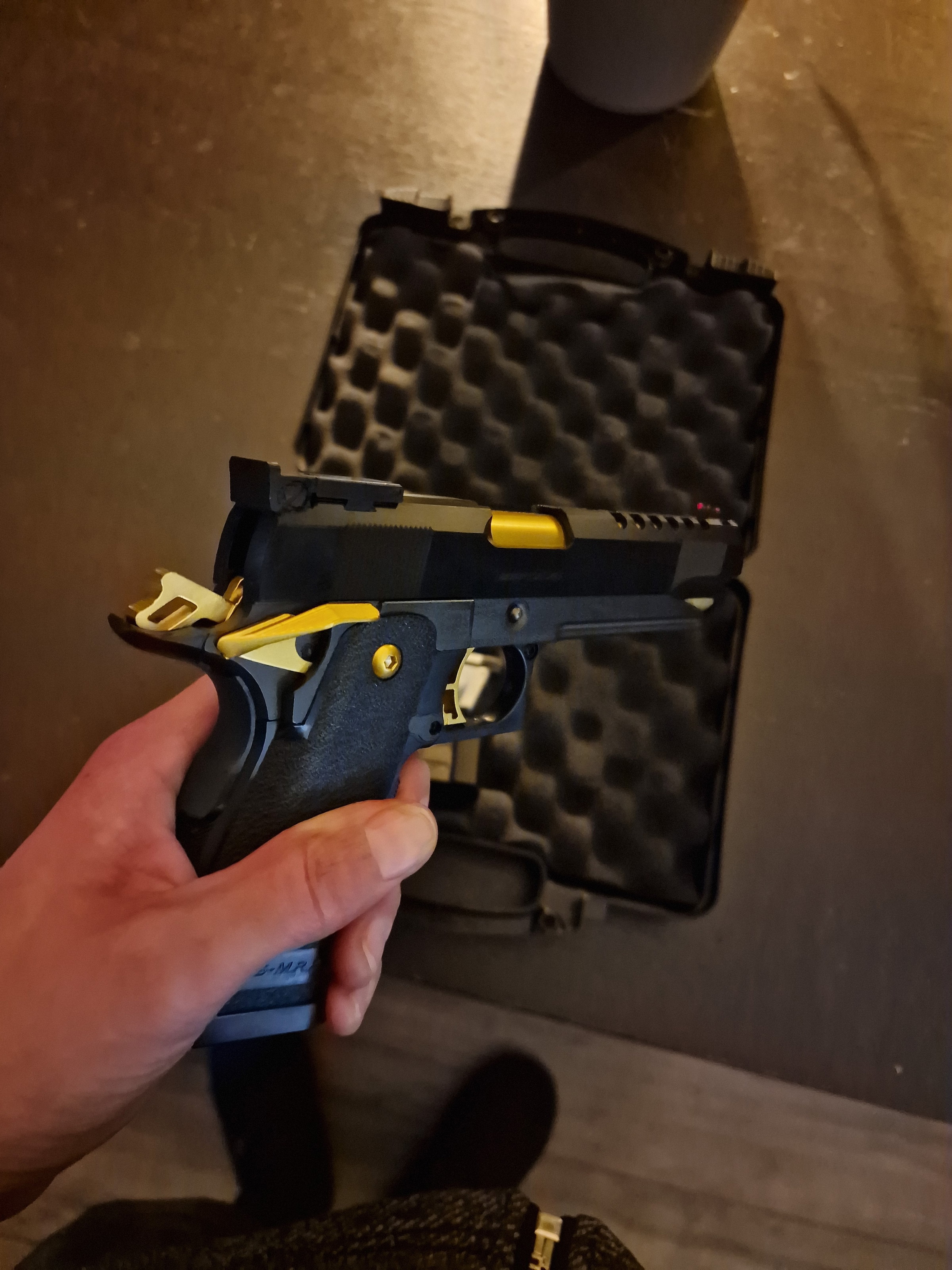 Tokyo Marui GBB Hi-Capa 5.1 Gold Match Gas - Airsoft Bazaar