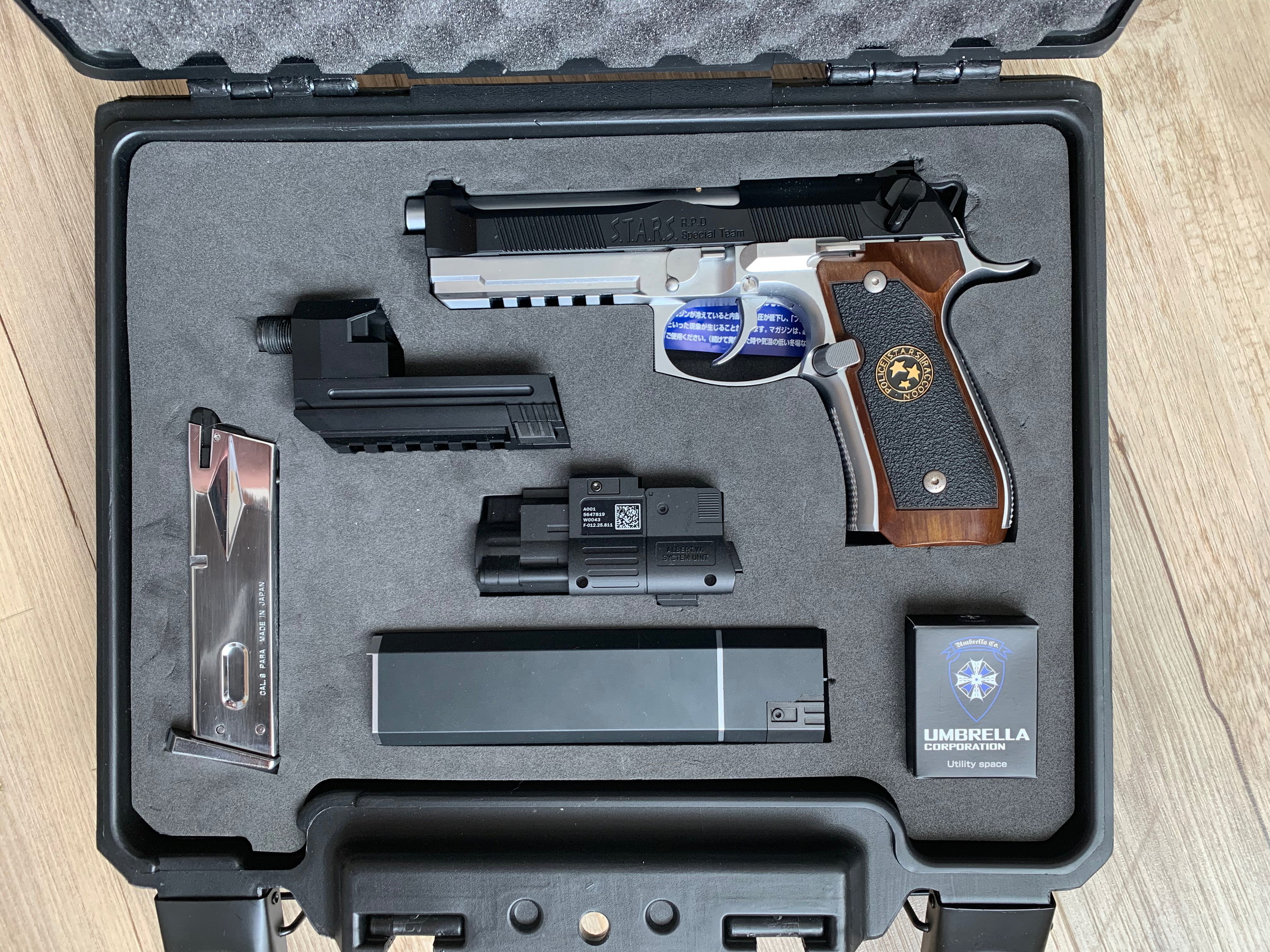 Tokyo Marui - Biohazard - Resident Evil - Samurai Edge - Albert.W.Model ...