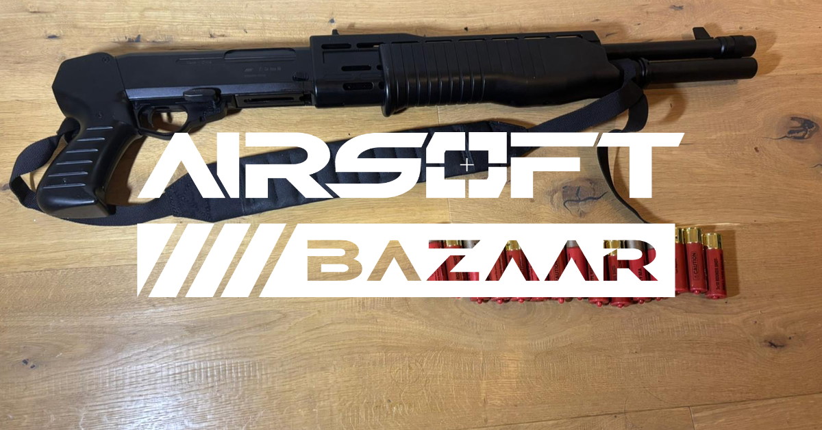 ASG Spas 12 met shells en sling - Airsoft Bazaar