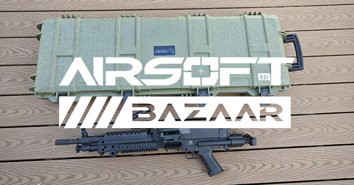 Cybergun FN Licensed M249 MINIMI "Featherweight" Airsoft Machine Gun ...