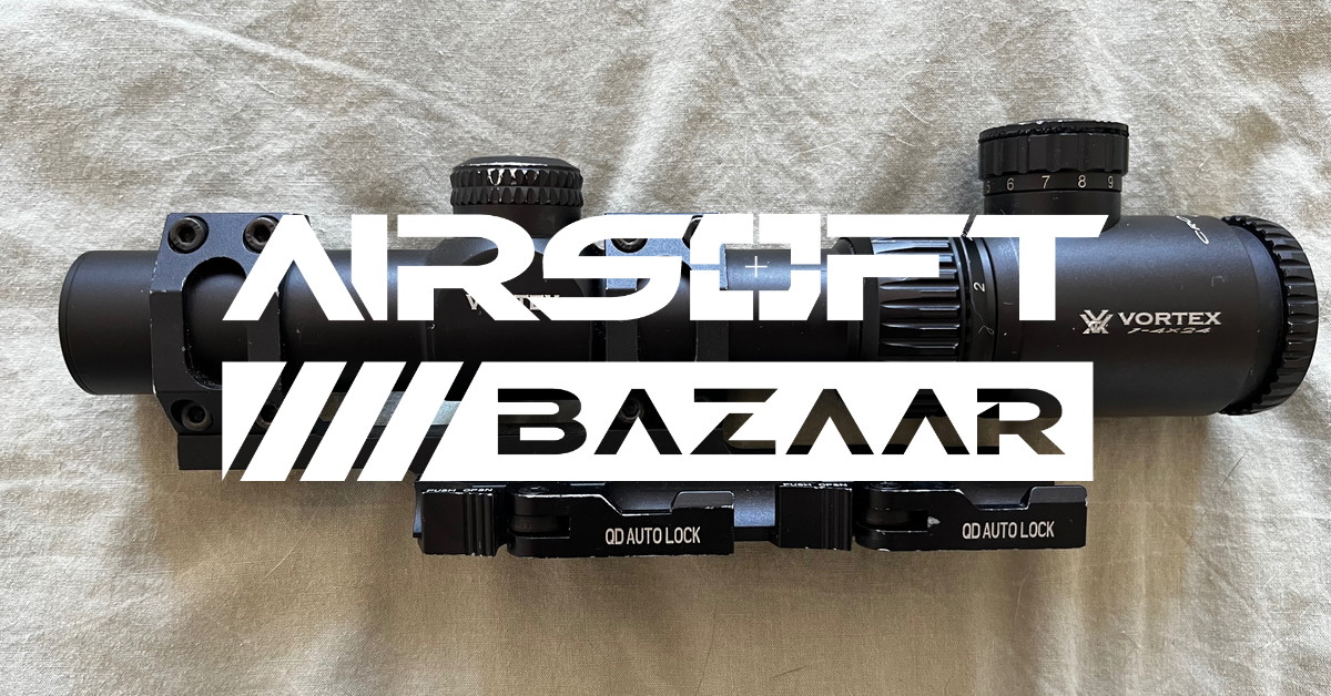 Vortex Crossfire 2, 1-4x24. - Airsoft Bazaar
