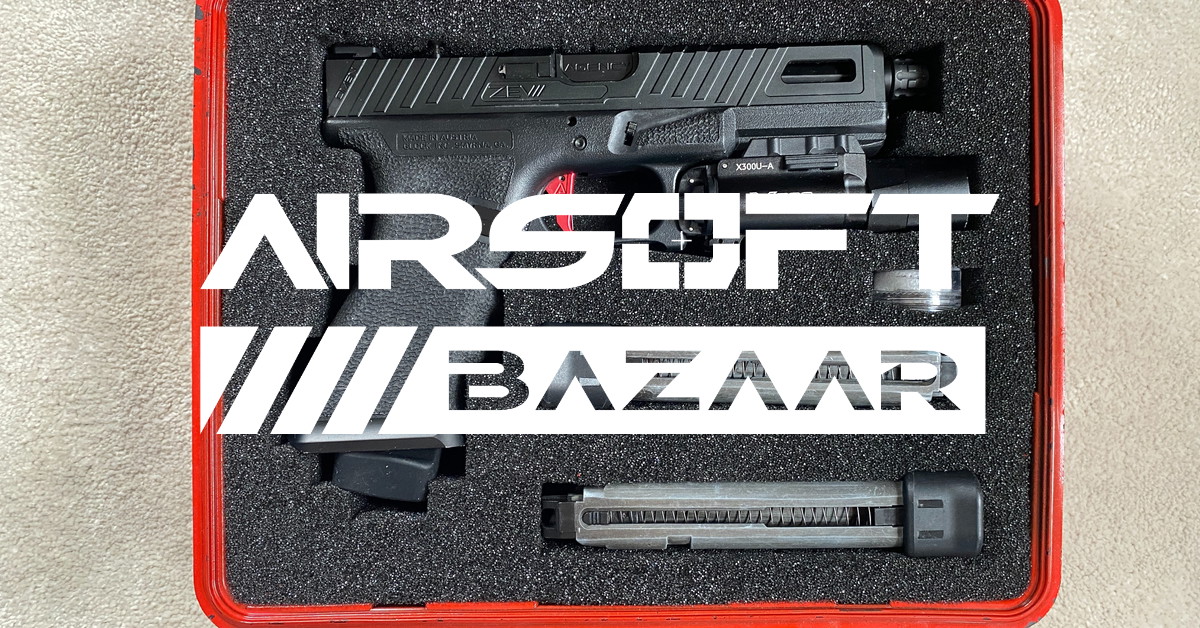 Glock 17 Zev Tech OMEN base Marui - Airsoft Bazaar