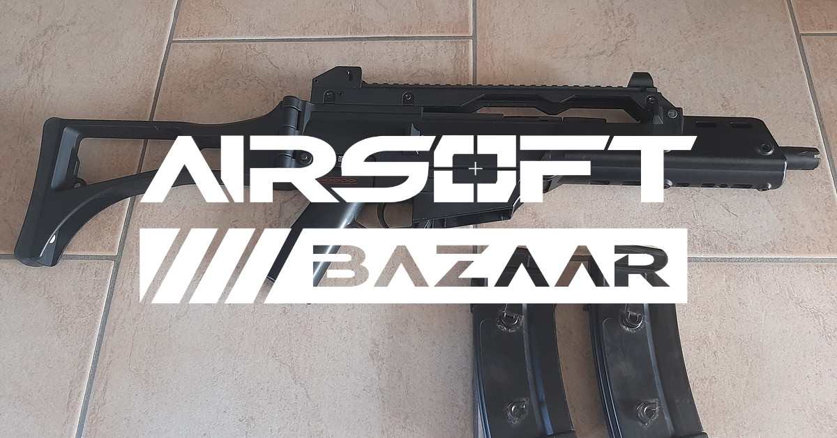 Airsoft G36C en 2 hi-cap magazine - Airsoft Bazaar