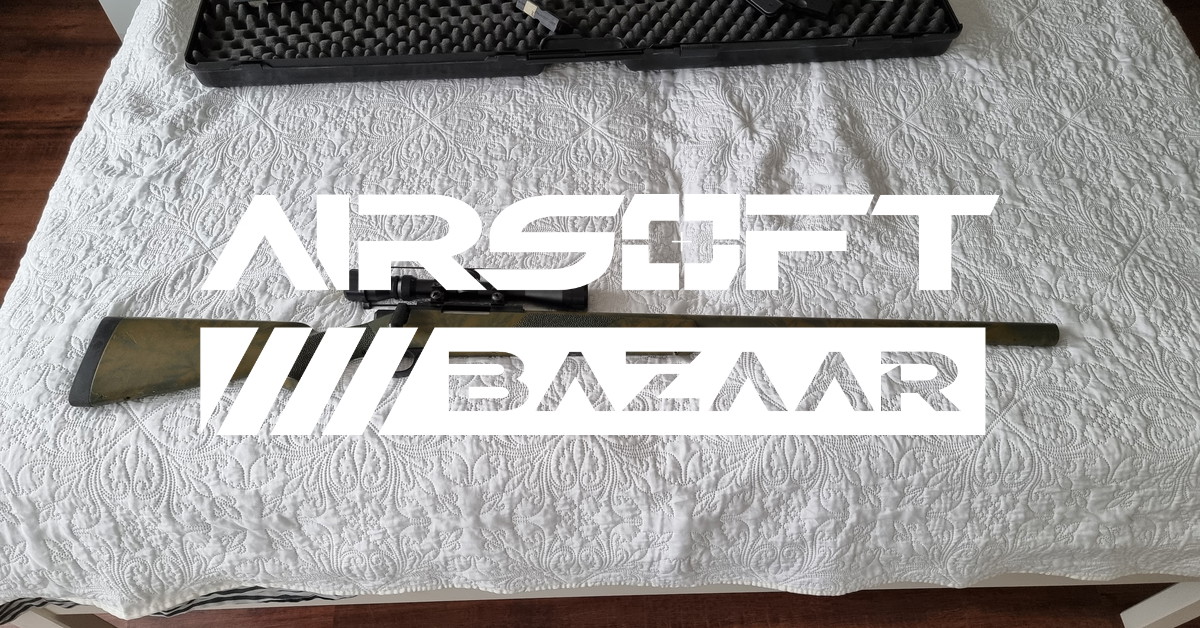 TM VSR 10, Fully upgraded met Internal Silencer. - Airsoft Bazaar