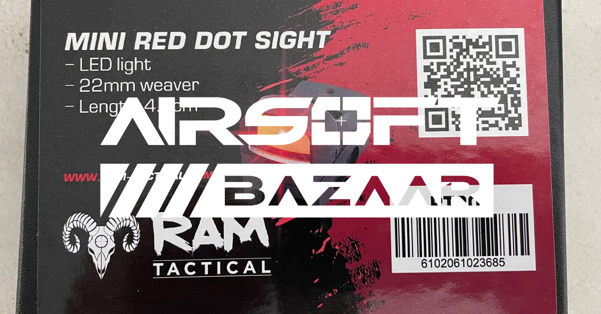 Mini red dot (RAM tactical) - Airsoft Bazaar