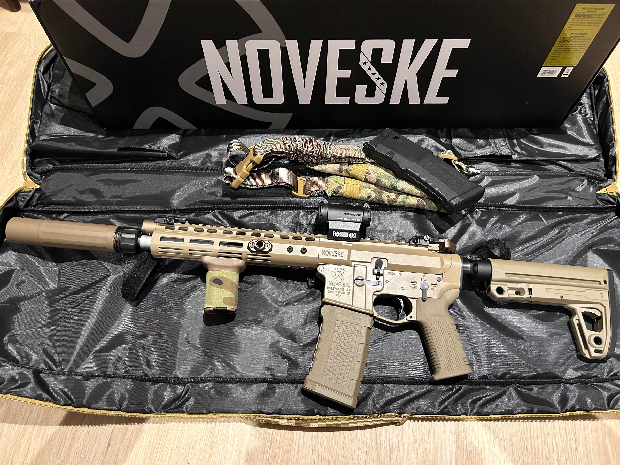 EMG Noveske N4 MWS 'Navy SEALS' DEVGRU build GBB - Airsoft Bazaar