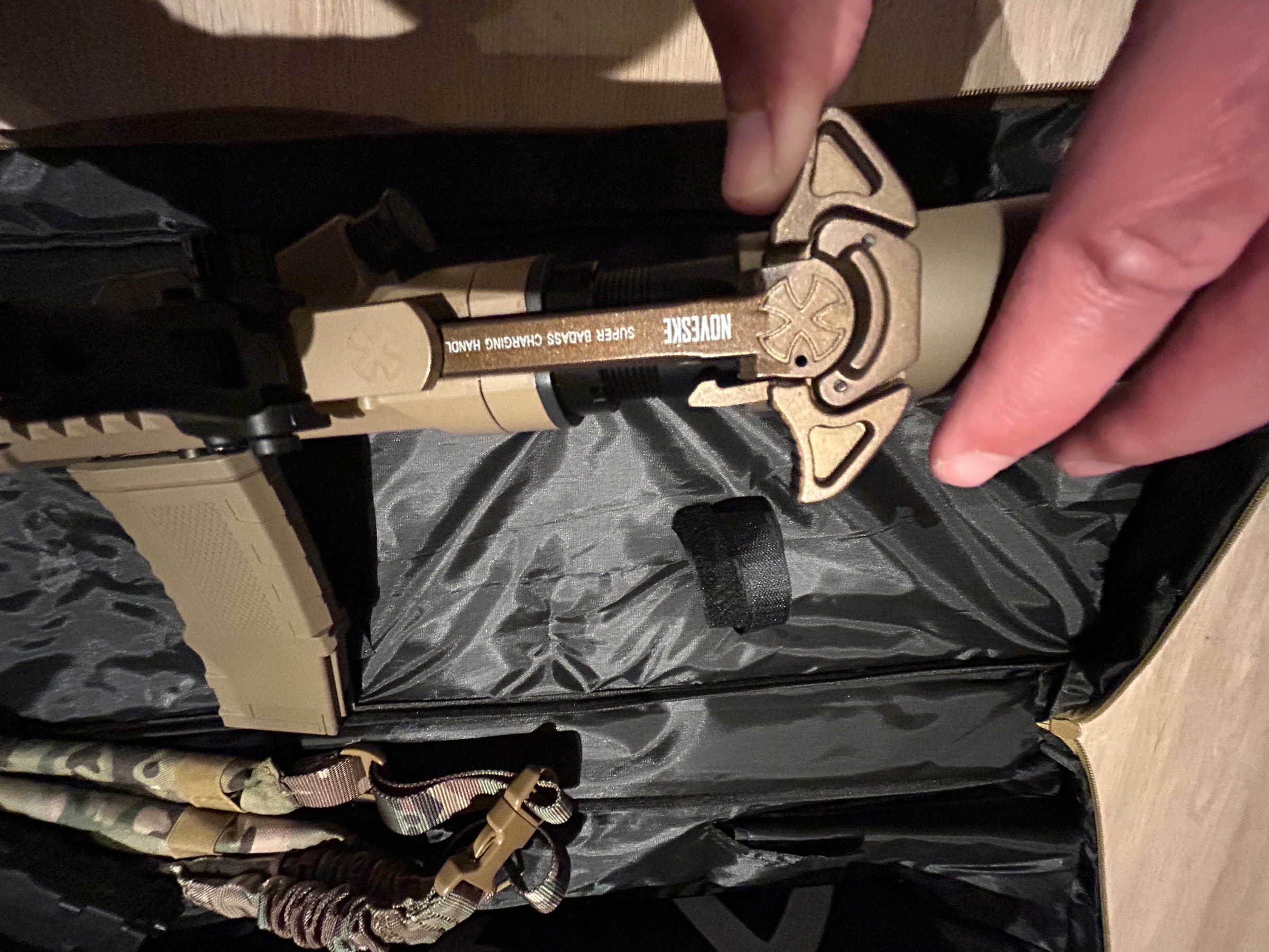 EMG Noveske N4 MWS 'Navy SEALS' DEVGRU build GBB - Airsoft Bazaar