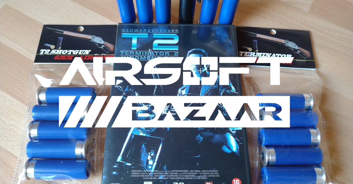 M1887 Terminator 2 Lever Action Gas Airsoft Shotgun by S&T (Model ...