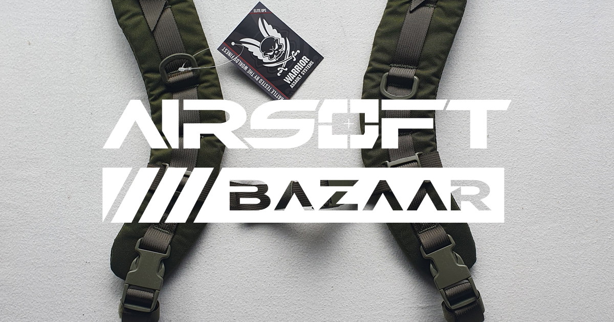Warrior assault cargo pack schouder riem OD - Airsoft Bazaar