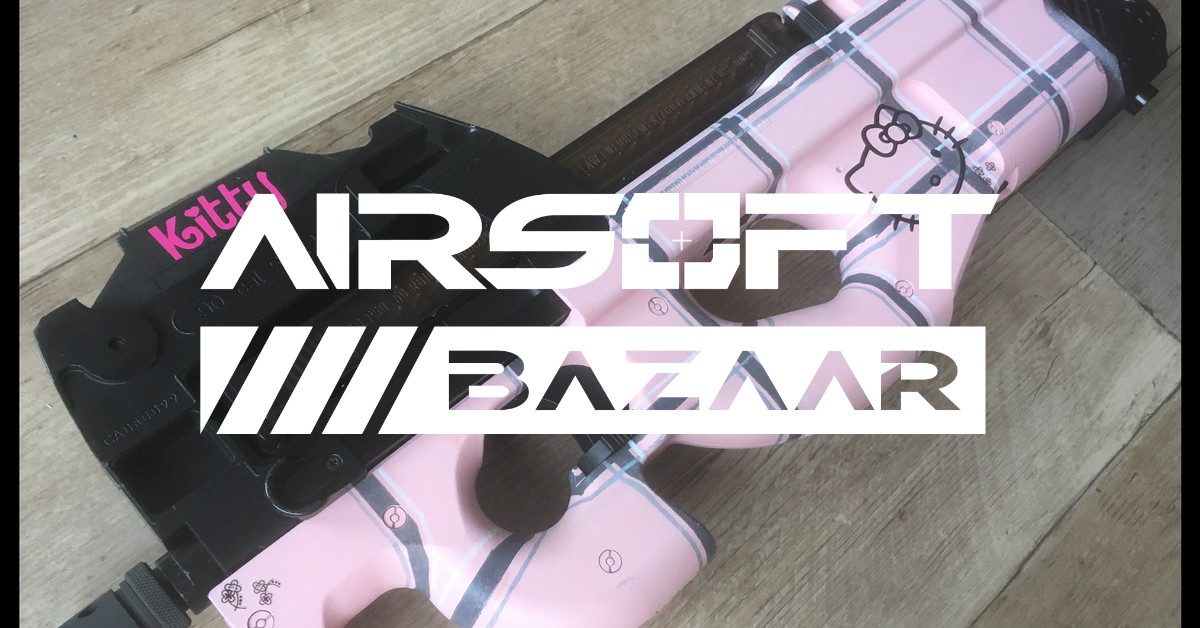Classic Army P-90 custom Hello Kitty 10th Anniversary - Airsoft Bazaar