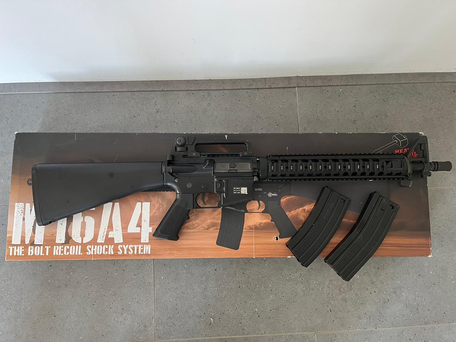 Bolt M16A4 Heavy Recoil met Gate Titan - Airsoft Bazaar