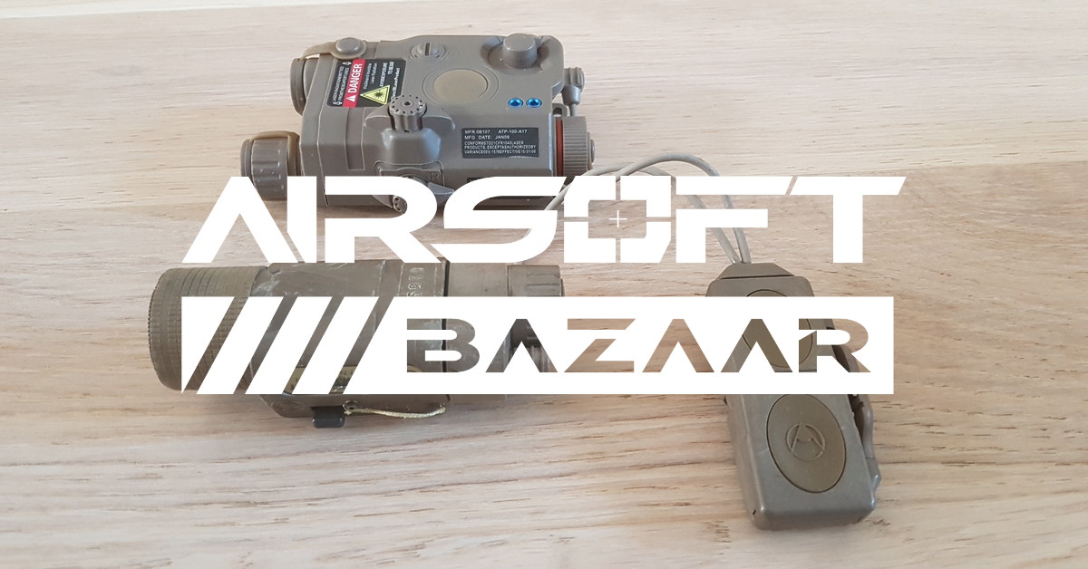 Insight M3X SU233 + insight switch + dummy PEQ15 - Airsoft Bazaar