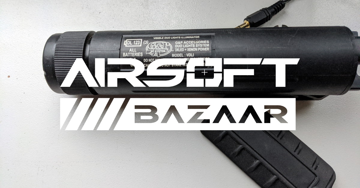 G&P VLI X9 CREE LED Flashlight - Airsoft Bazaar