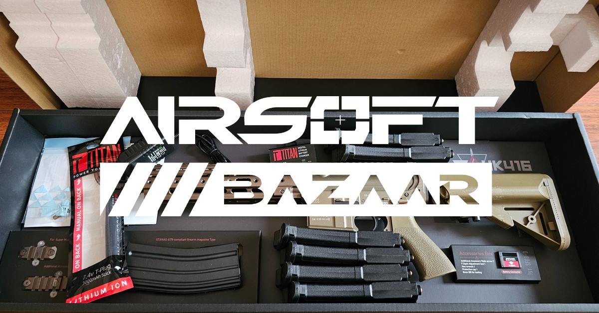416 DELTA FDE Tokyo Marui Full Upgrade by OPS-store - Airsoft Bazaar